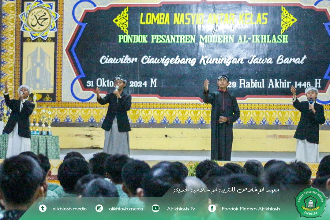 Al-Ikhlash Adakan Lomba Nasyid Antar Kelas - al-ikhlash.ponpes.id